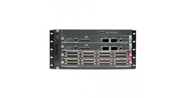 Cisco WS-C6504E-S32-GE Cisco 6504-E Chassis with Fan Tray and Catalyst ...