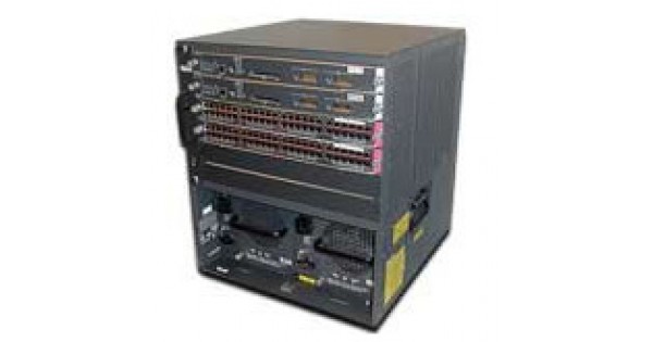 Cisco WS-C6506-1300AC 6500 6-Slot Chassis 1300W AC Power Supply 1 Fan ...