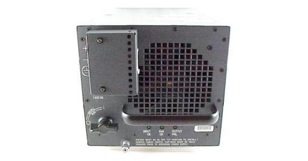 Cisco WS-CDC-2500W Catalyst 6000 2500W DC Power Supply