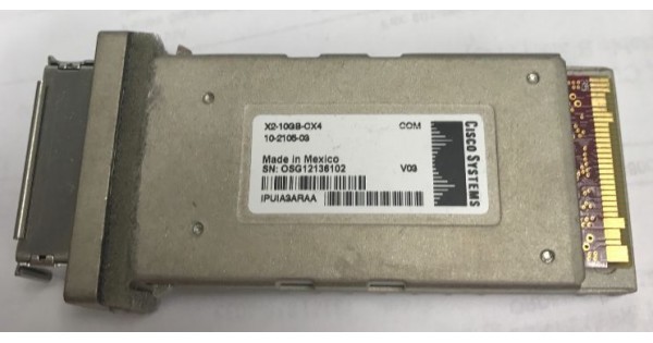 Cisco X2-10GB-CX4 10GBase-CX4 X2 Module for CX4 (Copper) Cable