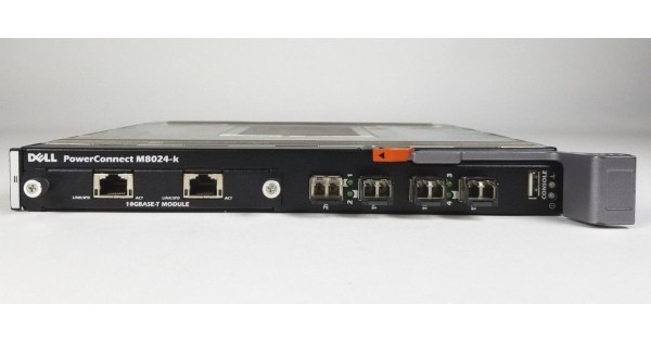 Dell M8024-K PowerConnect 10GB Ethernet Switch + 2-Port 10GBase-T Module