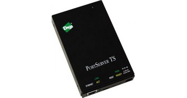 Digi 70001918 PortServer TS H MEI 2-Port RS232/422/485 RJ45 Serial to Enet