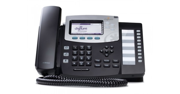 Digium 1TELD050LF D50 4-Line IP Phone