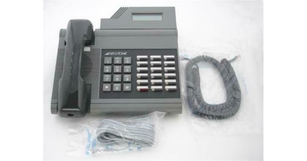 Executone 84500-2 IDS Phone Grey/Charcoal 32 Character LCD