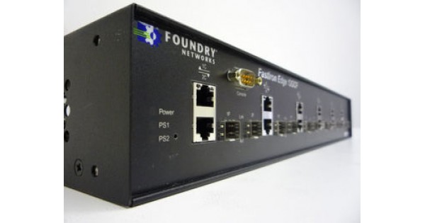 Foundry Networks FES12GCF FastIron Edge 12-Port Gigabit Layer 3 Switch
