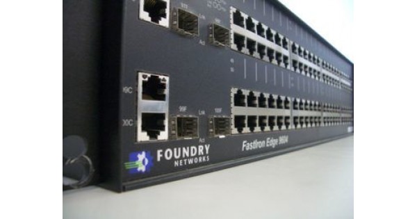 Foundry Networks FES9604 FastIron 96-Port 10/100Base-TX (RJ45) Plus 4 ...