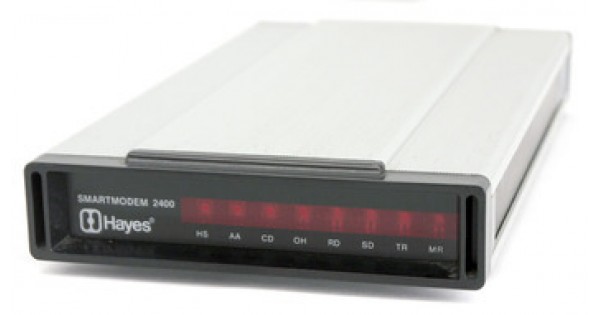 Hayes 3124US SMARTModem 2400 Baud External Modem