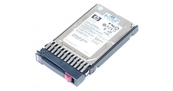HP 504334-001 146GB Hot-Plug Dual-port SAS hard disk drive - 15, 000 RPM, 3Gb/sec transfer rate ...