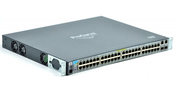 HP J8165A HP ProCurve 2650-PWR 48 10/100 +2 Dual Personality Ports ...