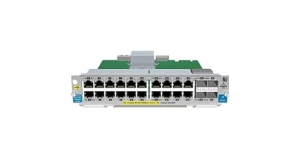 HP J9548A 20 Port GIG-T / 2 Port-SFP+ V2 ZL Module Expansion