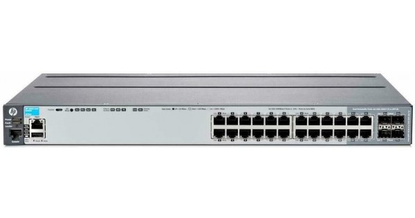 HP J9624A 2620-24 PoE+ Ethernet Network Switch