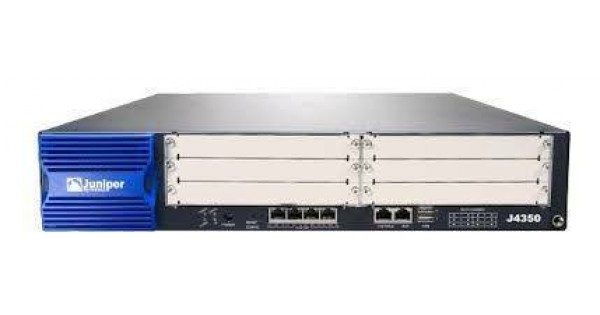 Juniper Networks J-6350-JB J6350 4-Port Gigabit Services Router, No Modules