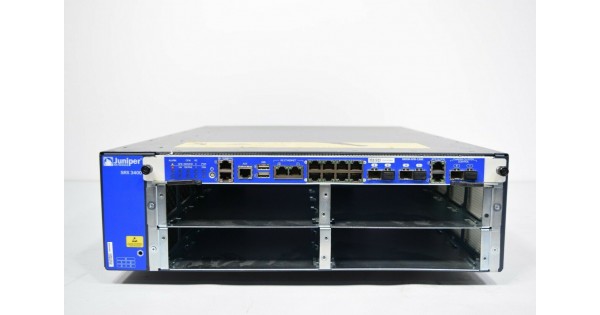 Juniper Networks SRX3400BASE-AC SRX3400 Services Gateway Chassis with ...