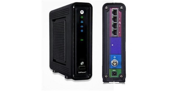 Motorola SBG6580 SURFboard Hi Performance Wireless N Cable Modem ...