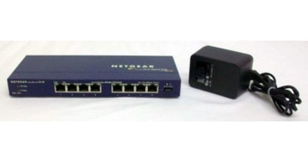 Netgear DS108 8-Port 10/100MB Ethernet Hub