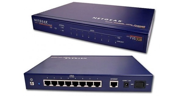 Netgear FVS318 ProSafe VPN Firewall with Integrated 8-Port 10/100 ...