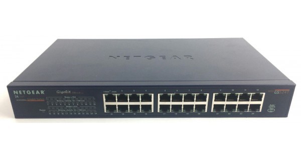 Netgear GS524T ProSafe 24-Port Copper 10/100/1000Mbps Gigabit External ...