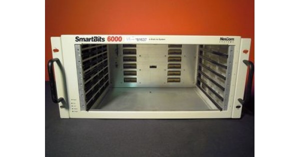 Spirent SMB-6000 Smartbits 6000 Chassis Network Test Mainframe