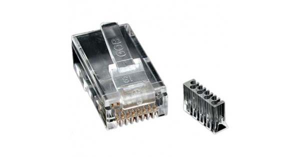 StarTech CRJ45C6SOL50 50-Pack RJ45 Solid Wire Modular Plug Cat6