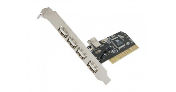 StarTech PCI420USB 4-Port PCI USB 2.0 Adapter Card USB Controller Card