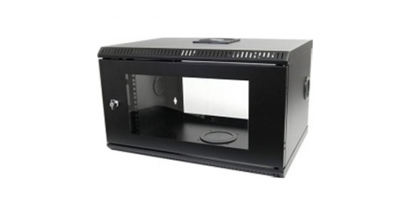 StarTech RK619WALL 6U 19-Inch Wall Mount Server Rack Cabinet with ...