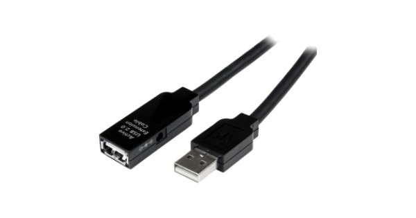 StarTech USB2AAEXT20M 20-Meter USB 2.0 Active Extension Cable - M/F StarTech USB2AAEXT20M 20-Meter USB 2.0 Active Extension Cable - M/F
