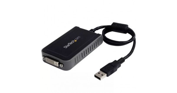StarTech USB2DVIE3 USB to DVI External Video Adapter Dongle