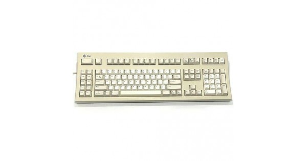 Sun Microsystems 320-1234 Keyboard, Type 5c, Mini-DIN, US/UNIX, with 7 ...