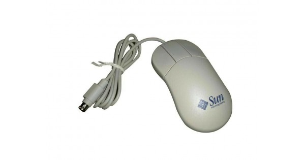Sun Microsystems 370-3631 Type 6 Ball Mouse, Mechanical, Type-6 Mini ...