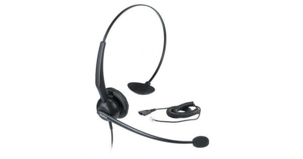 Yealink YHS32 On-Ear Over-The-Head Noise Canceling Headset with Quick ...