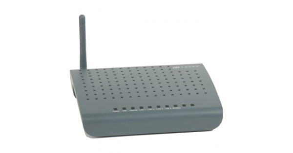 Zhone 1518-A1-NA Wireless Router - 802.11b/g ADSL2+ 4-Port WIFI Bridge ...